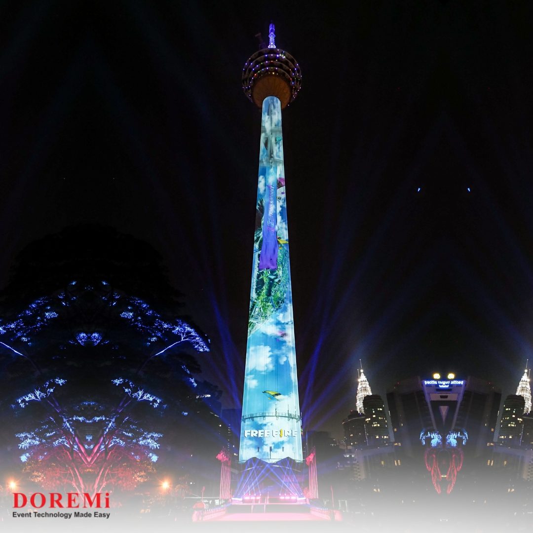 Projection Mapping Free Fire 2021 | DOREMi