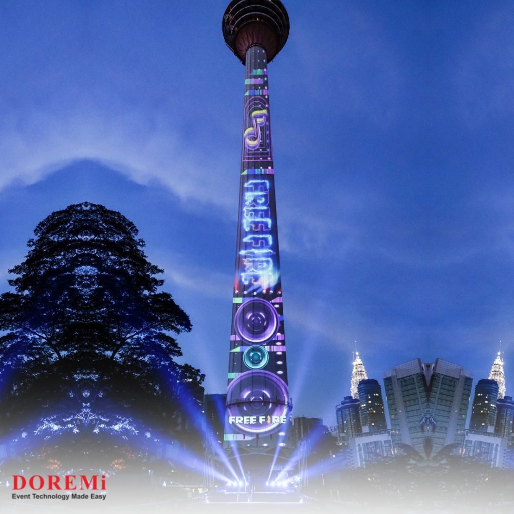 Projection Mapping Free Fire 2021 | DOREMi