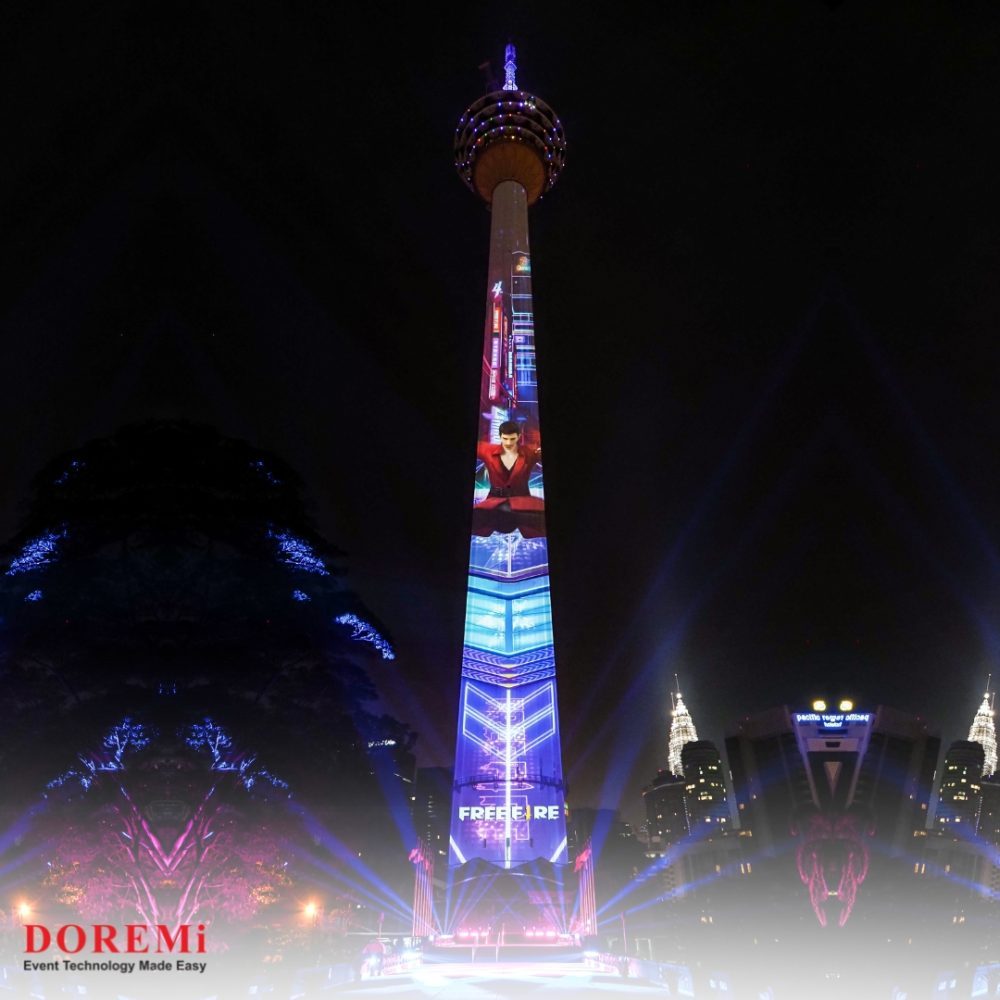 Projection Mapping Free Fire 2021 | DOREMi