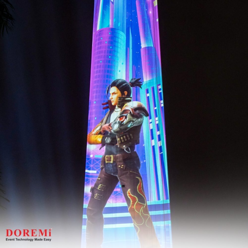 Projection Mapping Free Fire 2021 | DOREMi