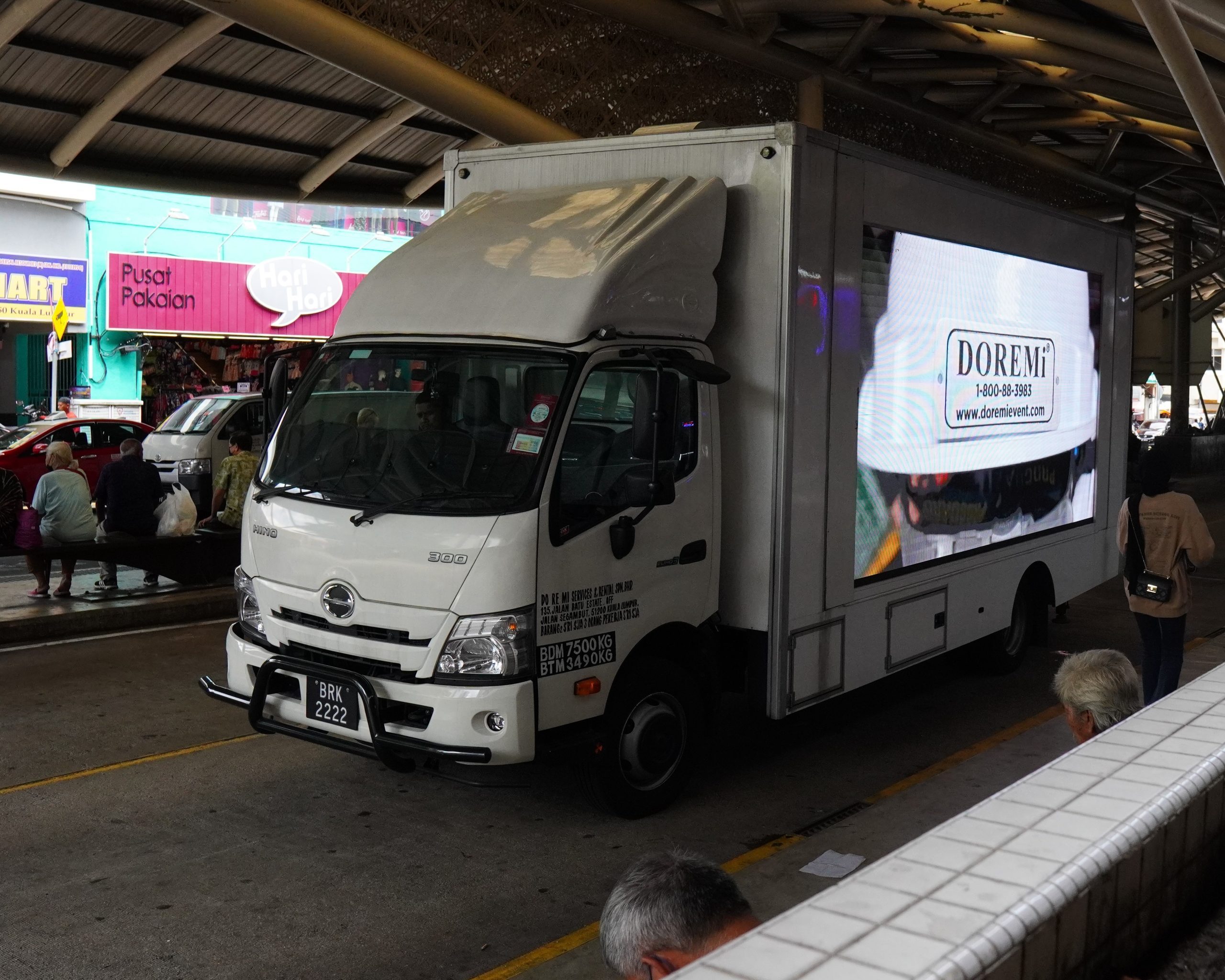 Mobile LED Truck Rental Services Malaysia | DOREMi