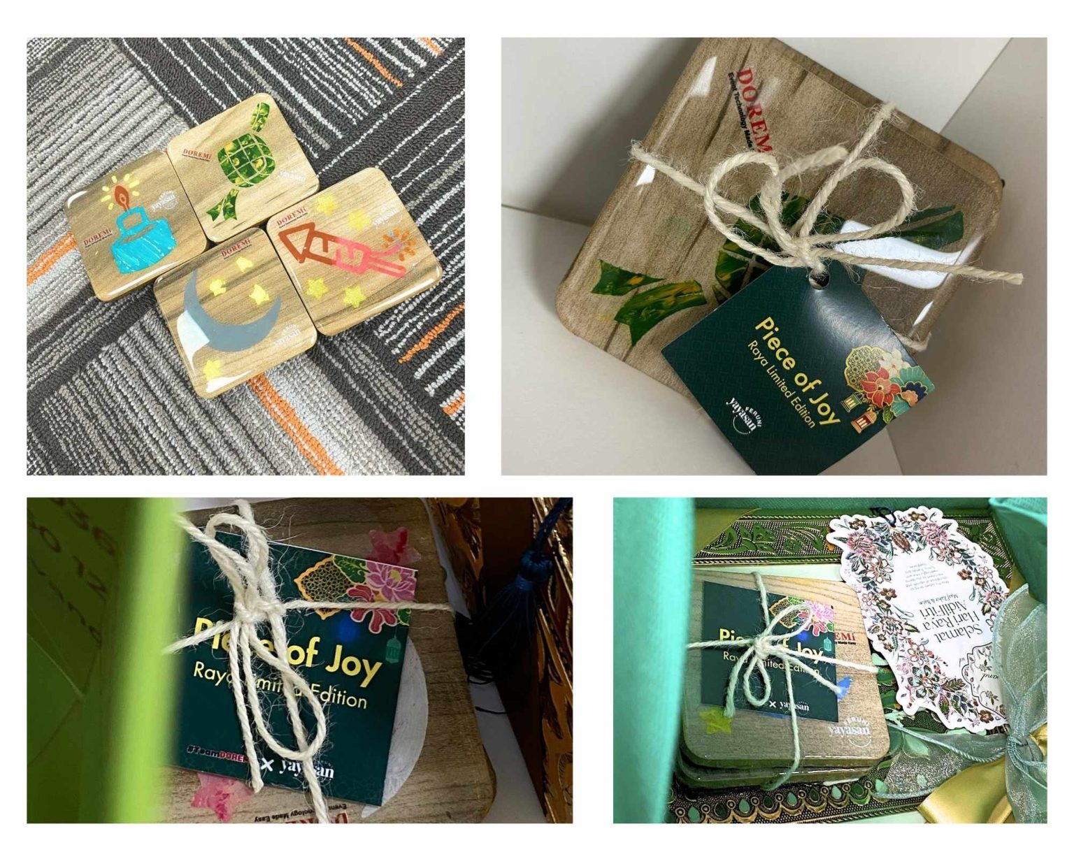 A Piece Of Joy: ส่งต่อความสุขผ่านที่รองแก้วทำมือ | DOREMi